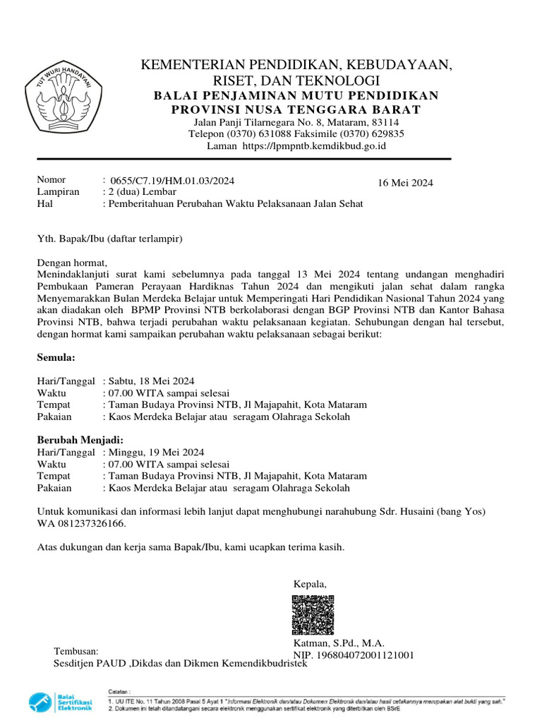 Ralat Undangan New | PDF