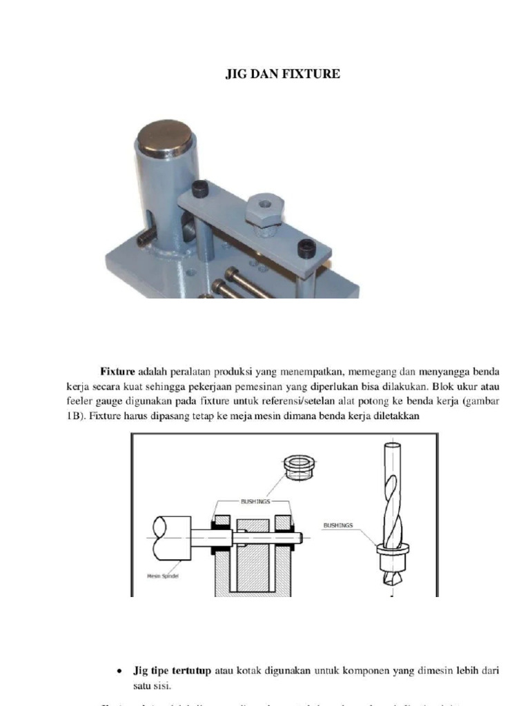 Jig and Fixture | PDF