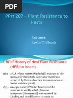 Overview of Phytophagous Insects | PDF | Foods | Herbivore