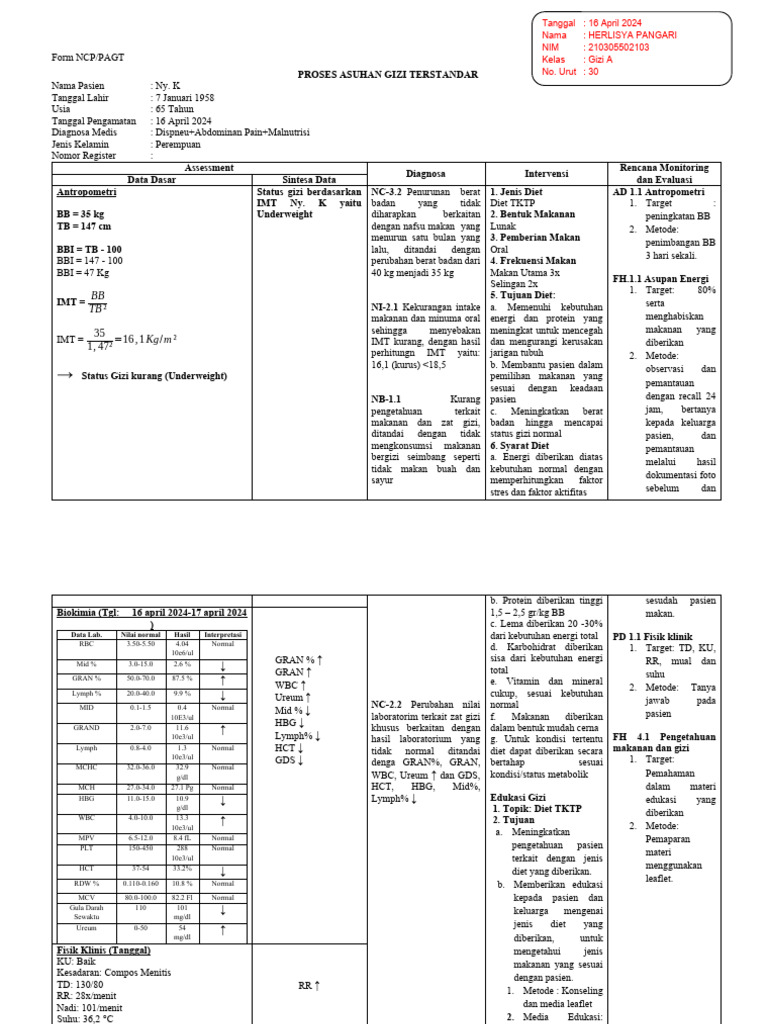Herlisya Pangari - 210305502103 2 | PDF