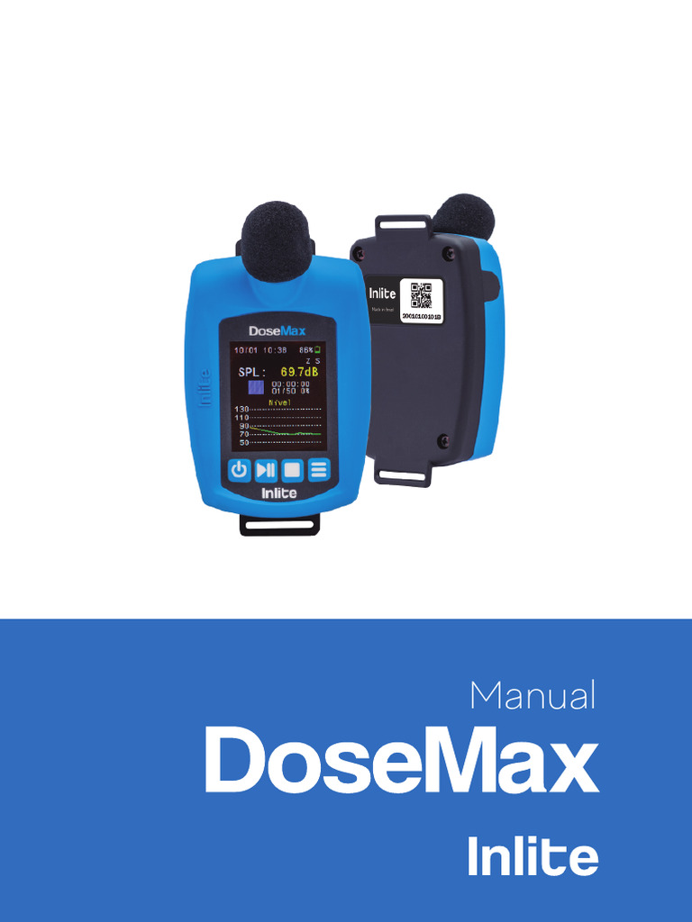 Uso y Configuración del DoseMax | PDF | Micrófono | ruido
