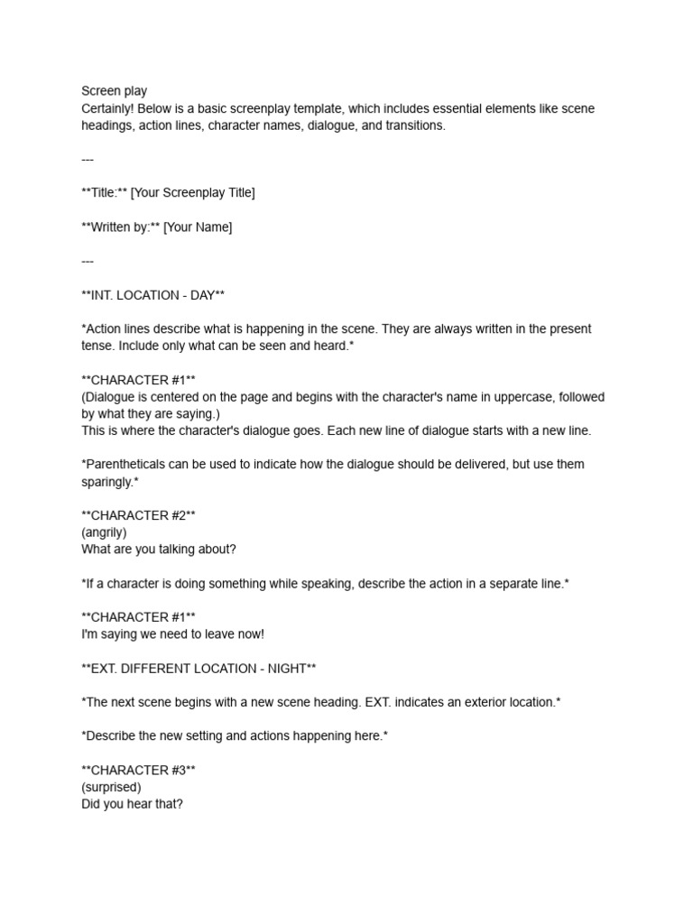 The Sample Os A Screen Play | PDF | Games & Activities