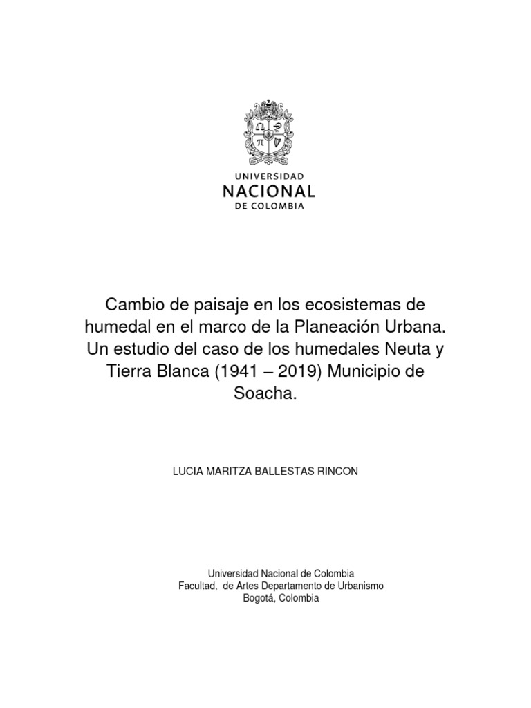 Neuta y Tierra Blanca Soacha | Descargar gratis PDF | Entorno natural ...