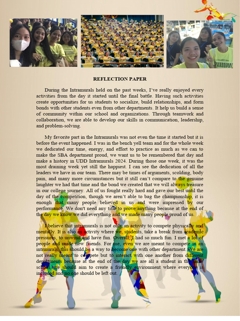 PE Reflection | PDF