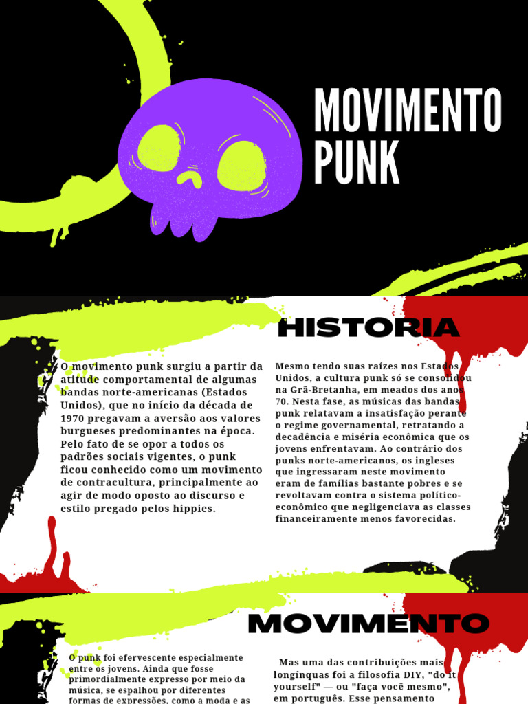 Movimento Punk | PDF | Educação em Artes Liberais