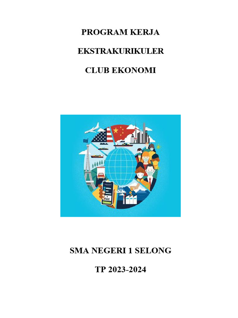 PROKER EKSKUL CLUB EKONOMI Ganjil 23-24 | PDF