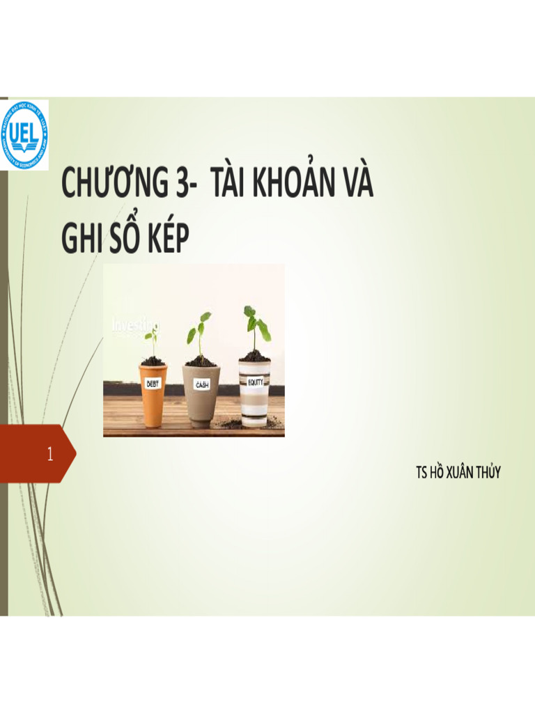 NLKT - c3 Tai Khoan - BHSV | PDF