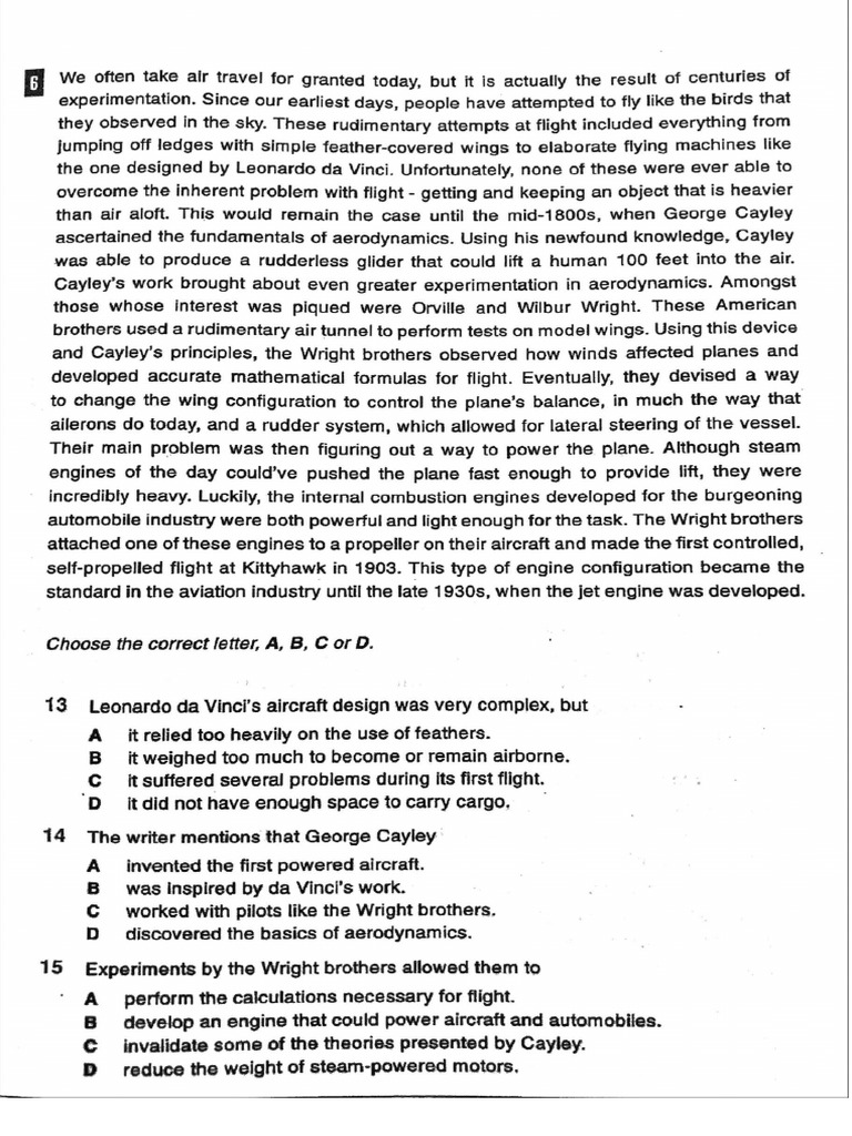 Day 2. READING Multiple Choice | PDF