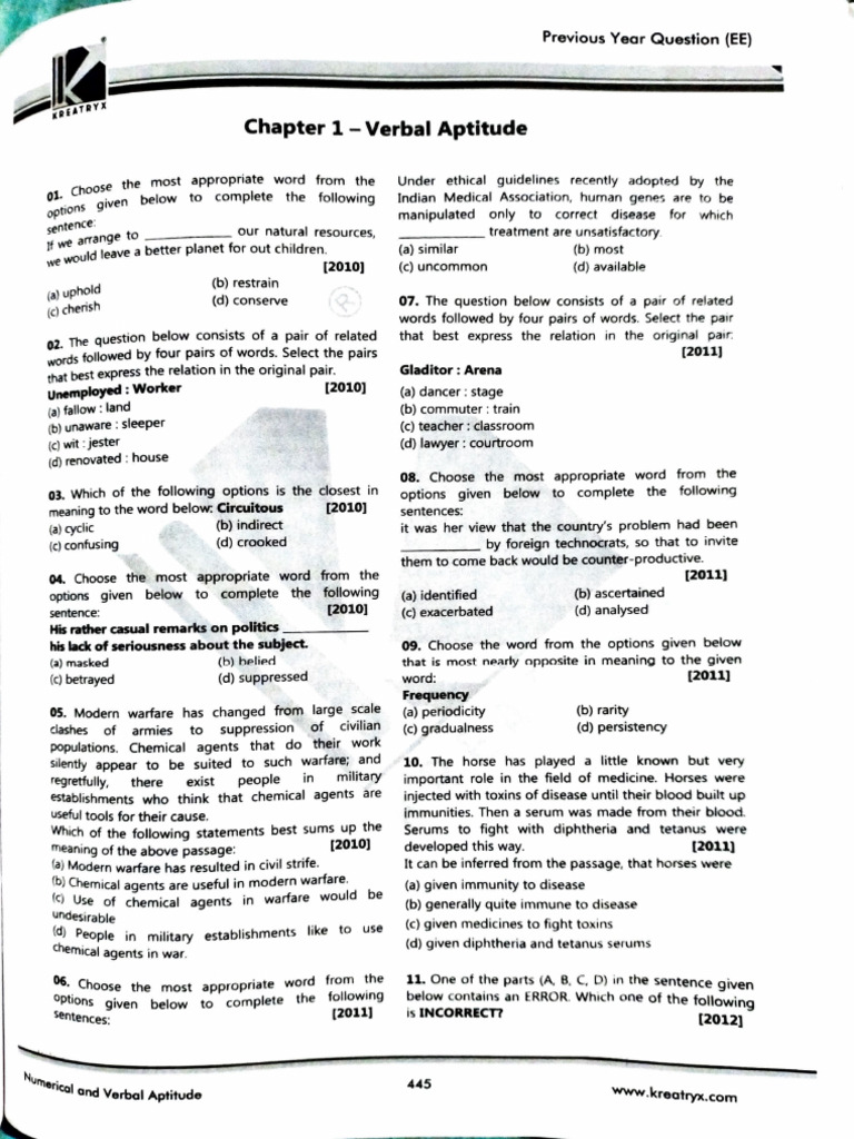 Aptitude | PDF | Immunology | Medical Specialties