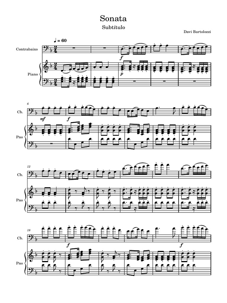 Sonata | PDF