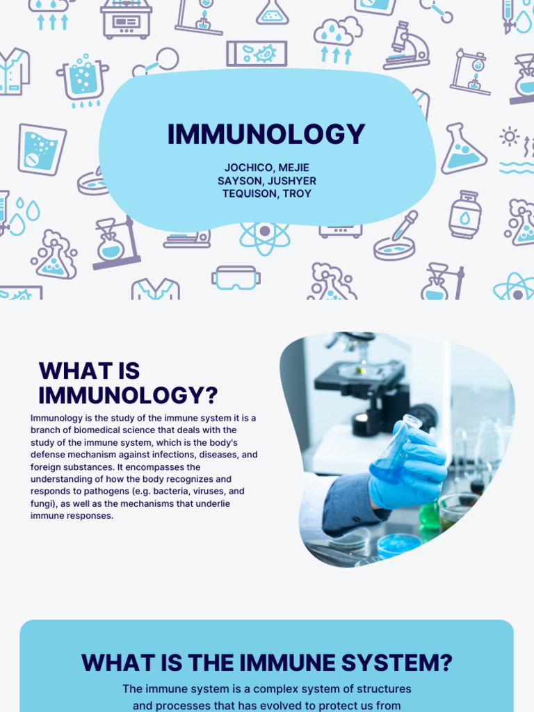 Immunology | PDF | Immune System | Lymphatic System