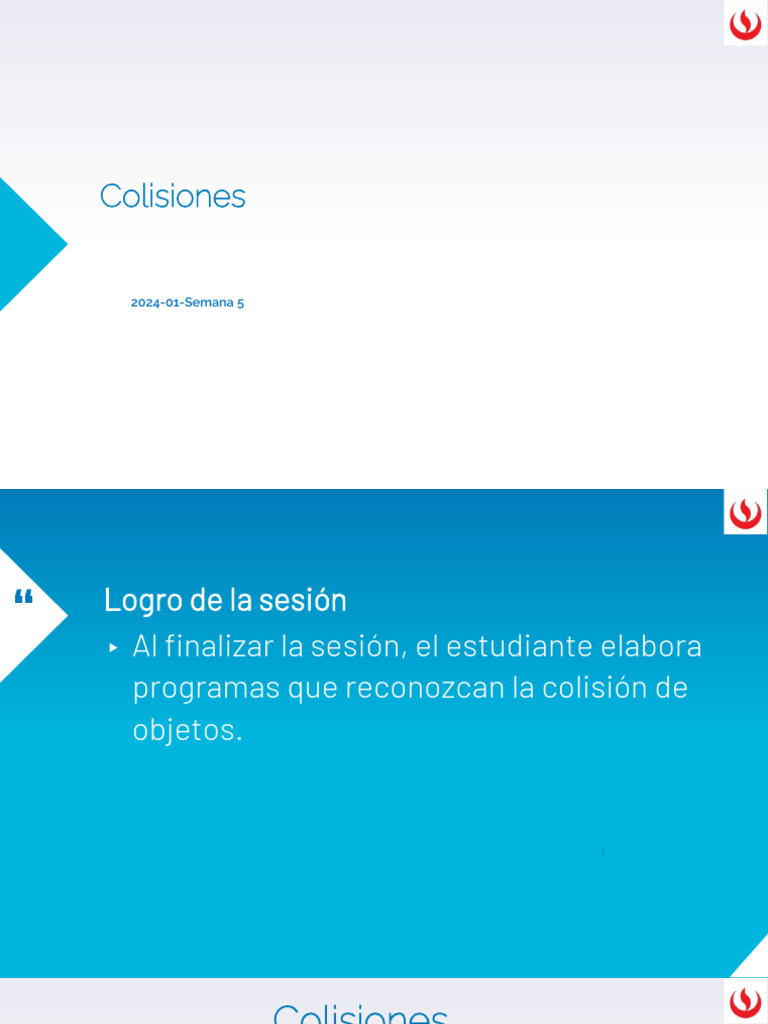 Semana 05 - Colisiones | PDF | Matemáticas Aplicadas | Algoritmos