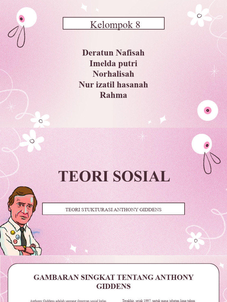 Teori Strukturasi Anthony Giddens | PDF | Filsafat