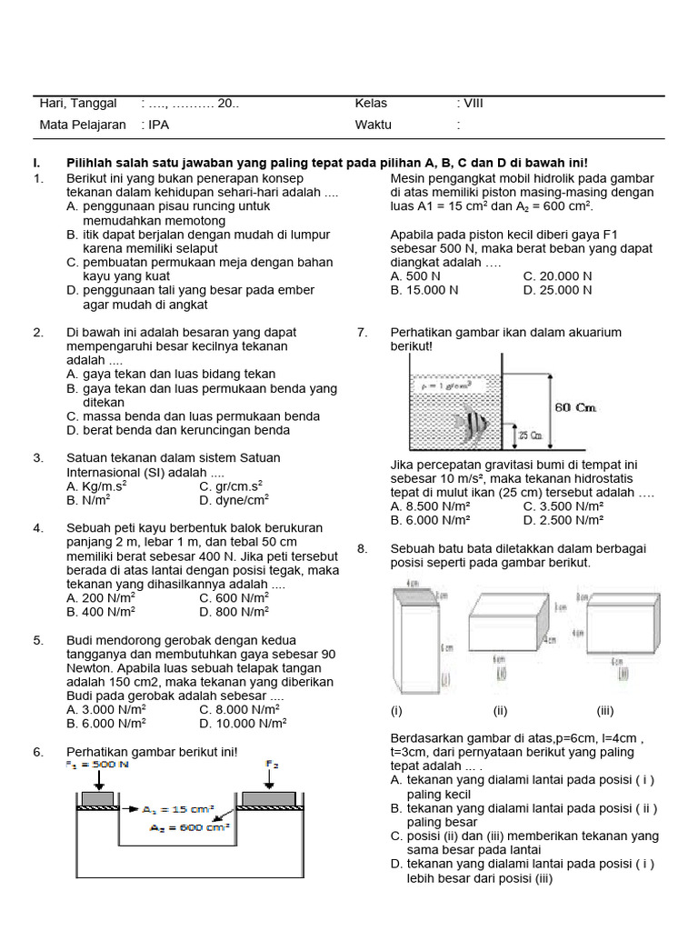 Mid Ipa 8 Genap | PDF