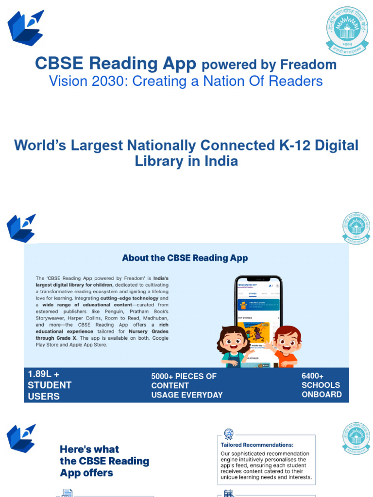 CBSE Reading App | PDF | Mobile App | Google Play