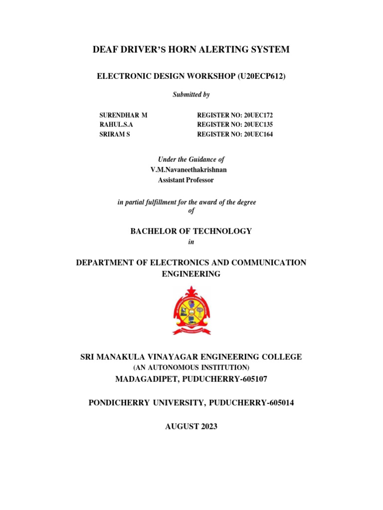 Final Edw Pdf Arduino Electronic Circuits