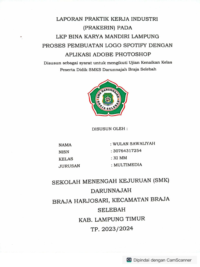 Wulan Sawaliyah - Proses Pembuatan Logo Spotify Dengan Aplikasi Adobe ...