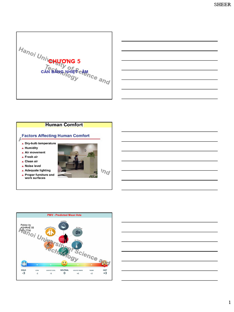 Chapter 5 - Heat Gain Calculation 2.5m | PDF