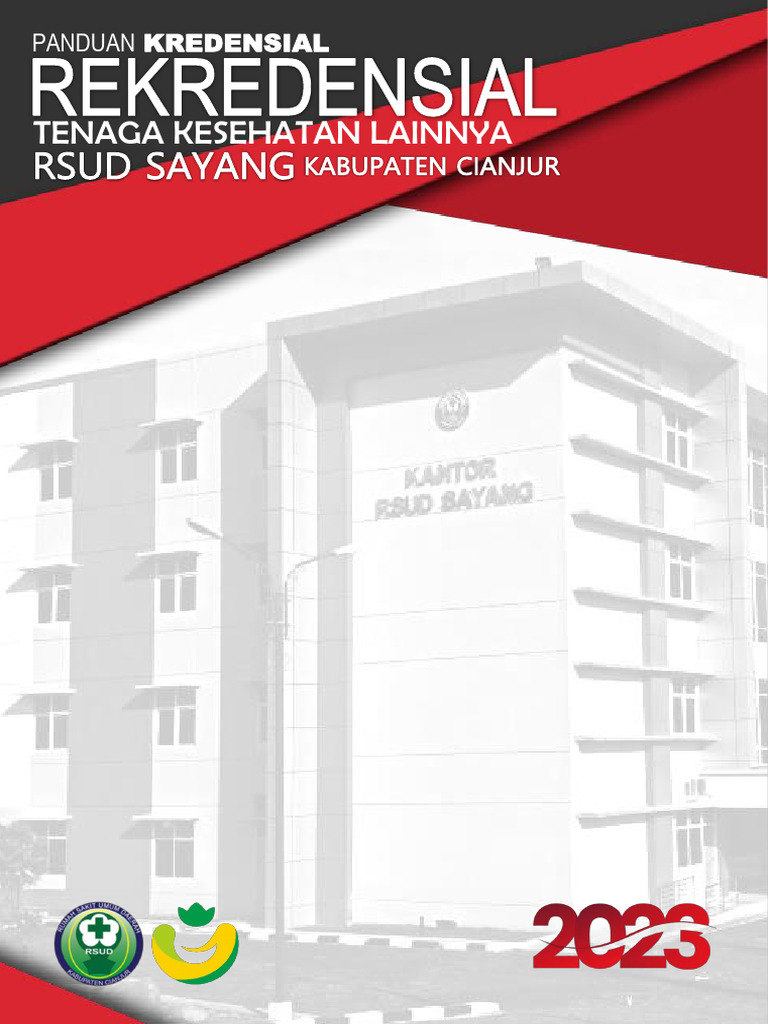 Panduan Kredensial Dan Rekredensial Komite Tenaga Kesehatan Lainnya RSUD Sayang | PDF