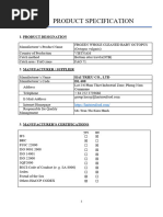 Danisco Recodan CM | PDF | Mercury (Element) | Carbohydrates