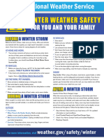 Winter Emergency Kit For Vehicles | PDF