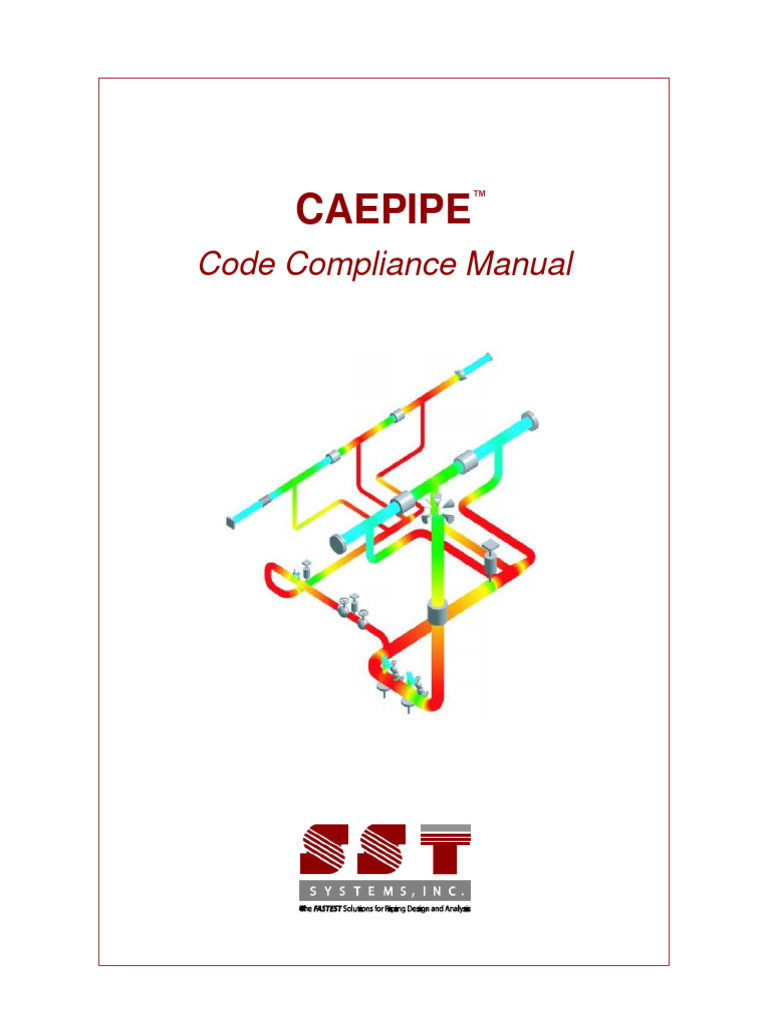 CAEPIPE Code Compliance Manual | PDF | Pipe (Fluid Conveyance ...