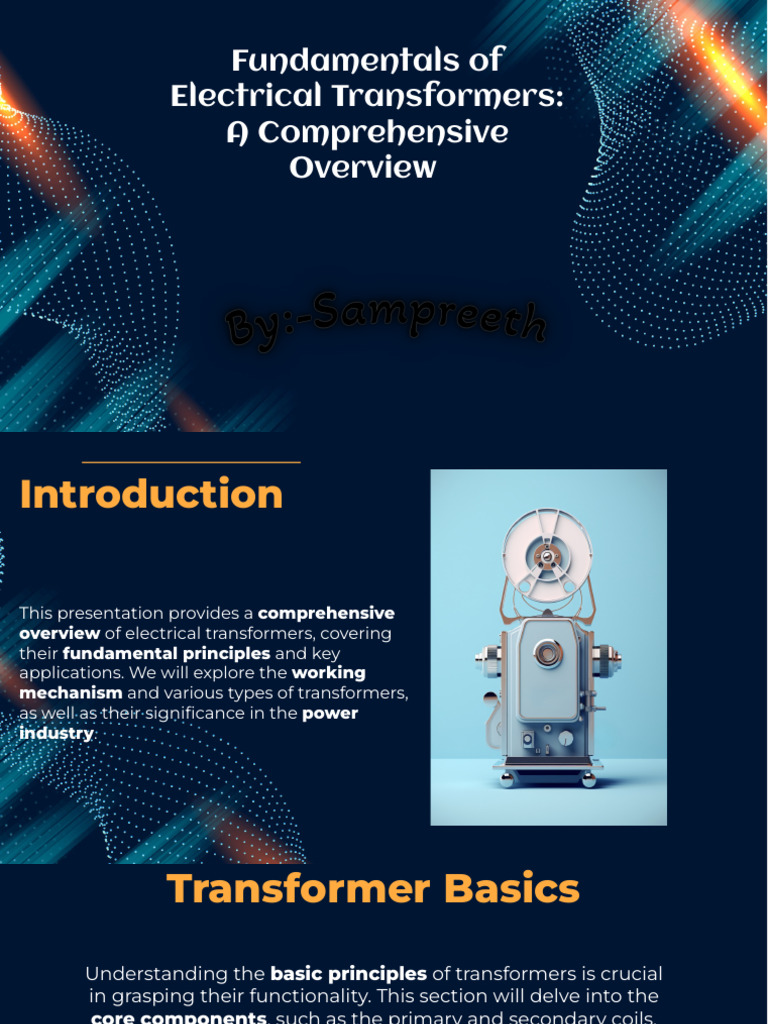 Fundamentals of Electrical Transformers A Comprehensive Overview | Download Free PDF ...