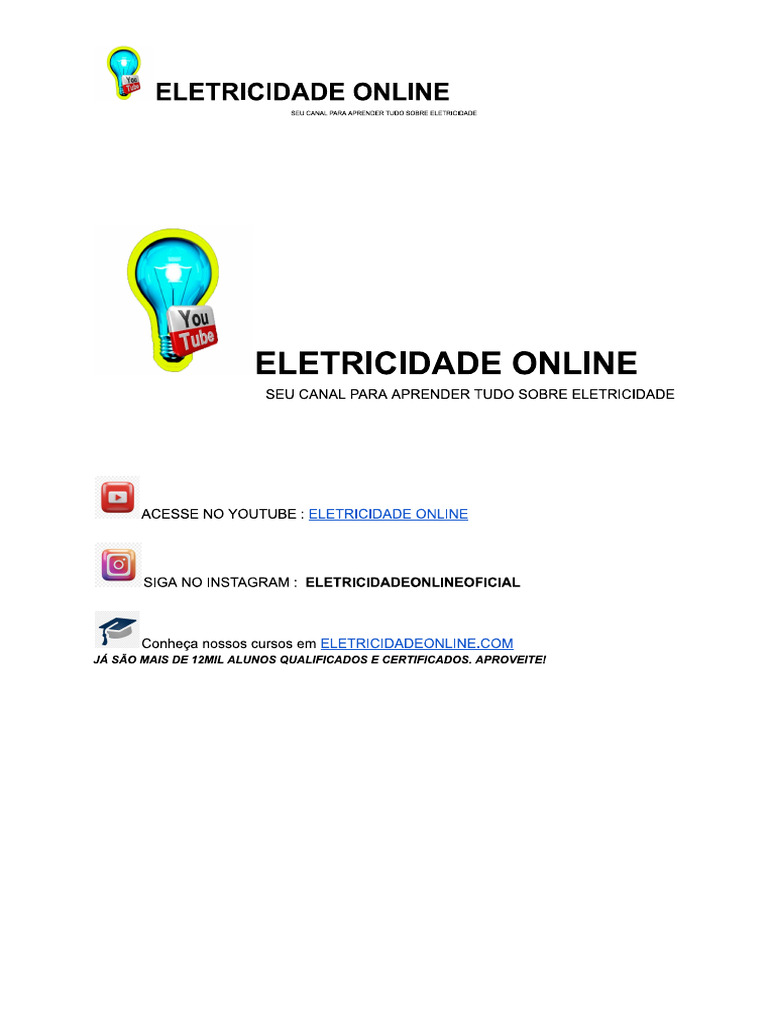 Guia Completo Uso de Contatores em Circuitos de Iluminacao para Grandes Espacos | PDF ...