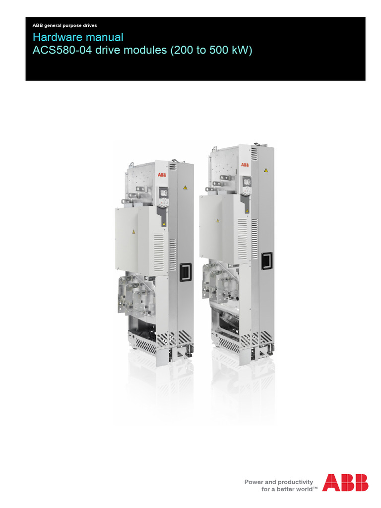 EN - ACS580 - 04 - Drive - Modules - HW - Rev - B - 3AXD50000015497 ...