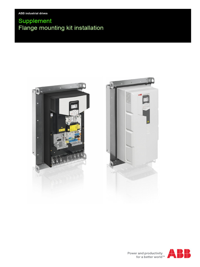 ACS880 - ACS580 Flange Mounting Suppl - Screen - Reva - A5 ...