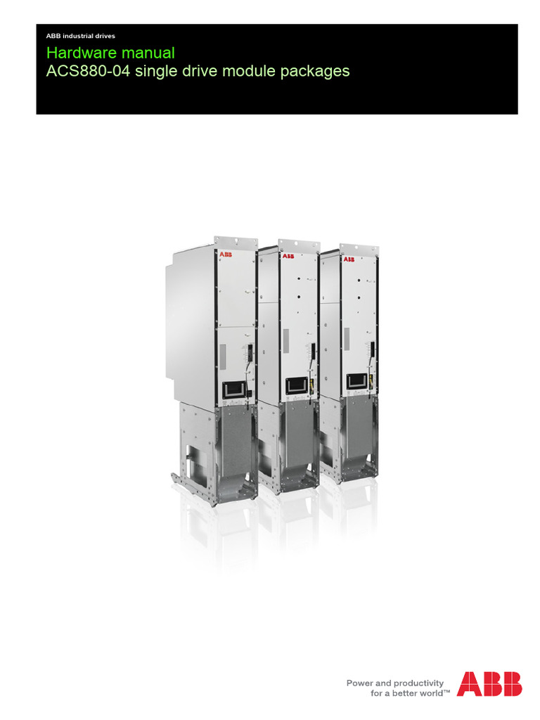 EN - ACS880-04 - Module - Packages - HW - E - 3AUA0000138495 | PDF ...
