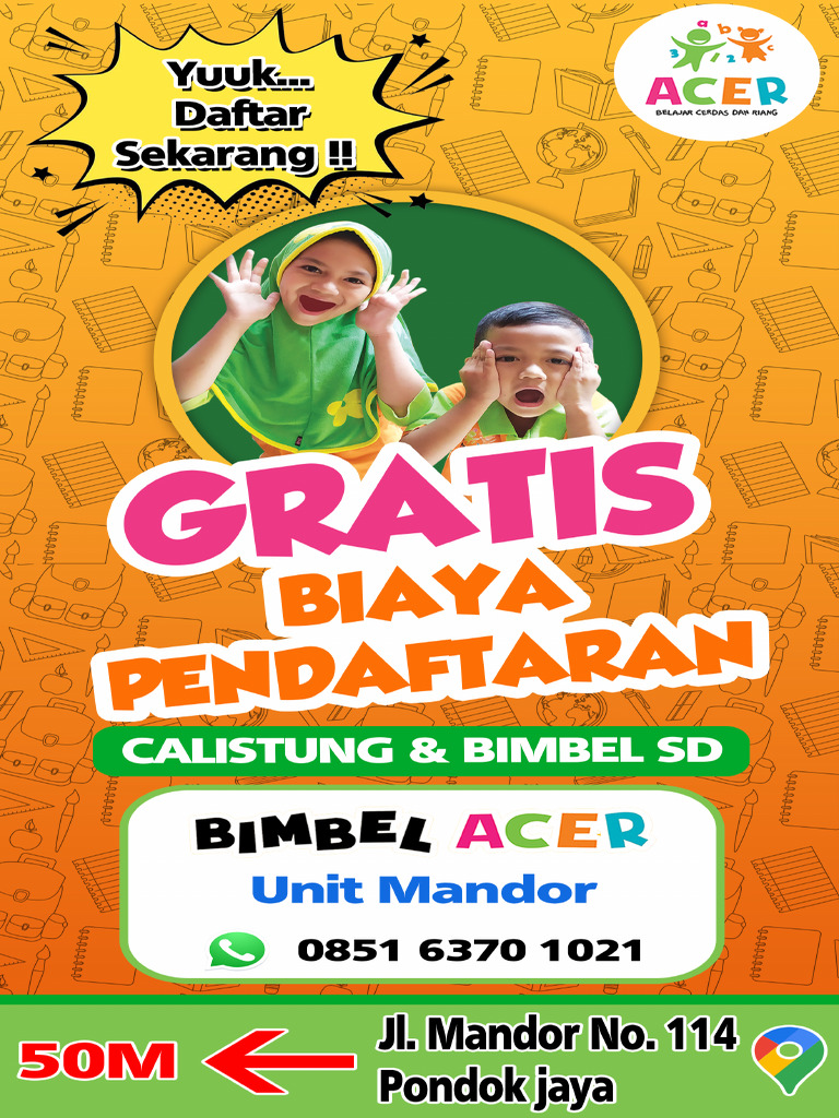 Banner Unit Mandor 50x100 | PDF