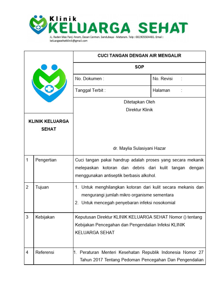 Sop Pemeliharaan Peralatan Medis Dan Non Medis Klinik | PDF