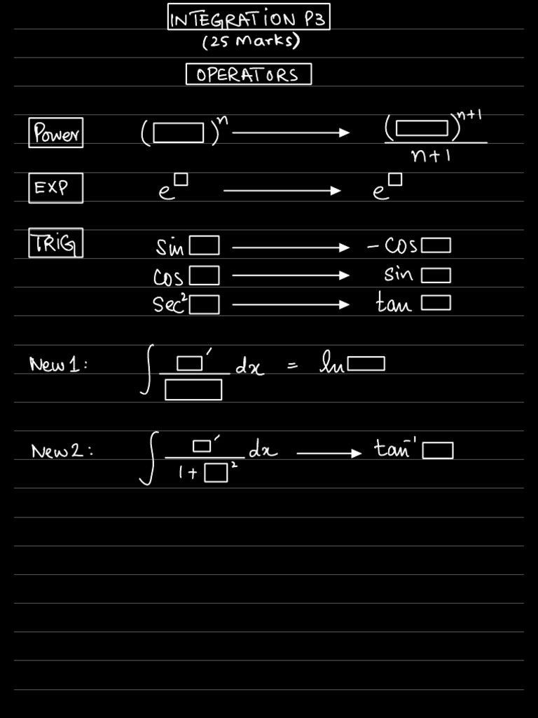 Integration P3 | PDF | Trigonometry | Mathematical Relations