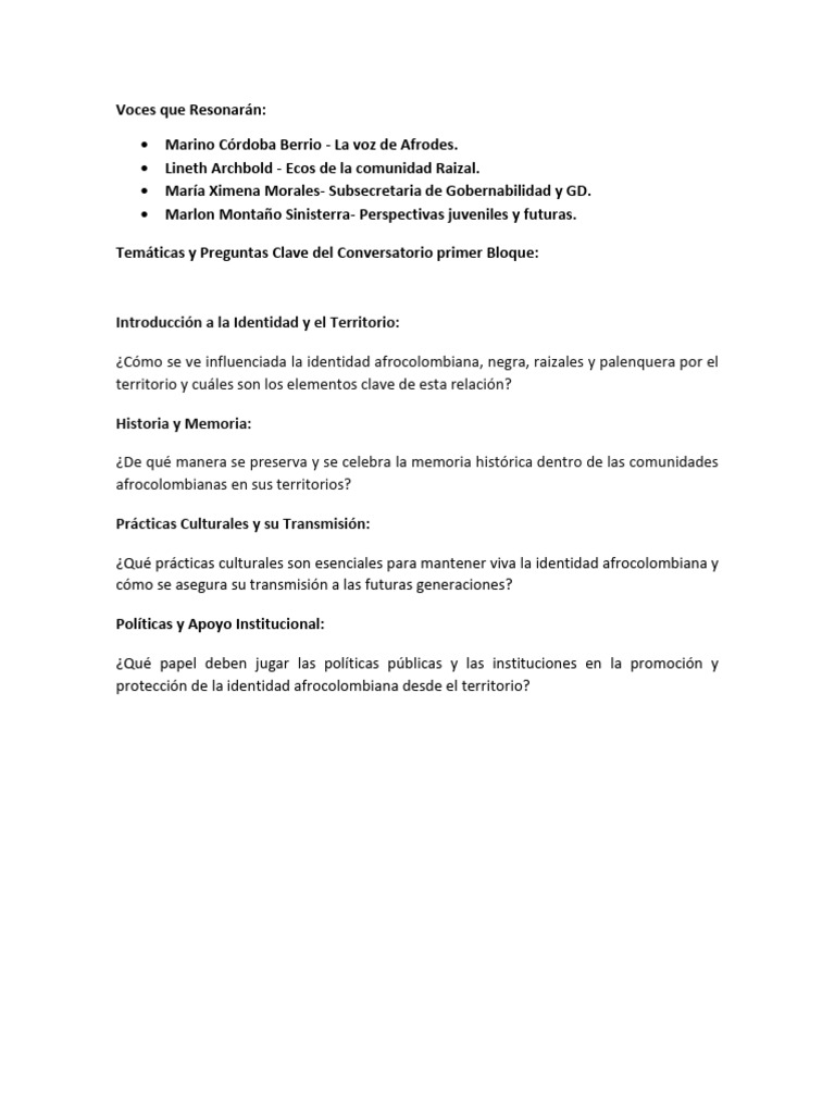 Preguntas Bloque 1 | PDF