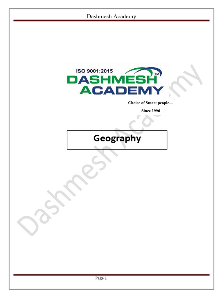 NCERT Class 7 Geography Book | PDF | Rock (Geology) | Atmosphere Of Earth
