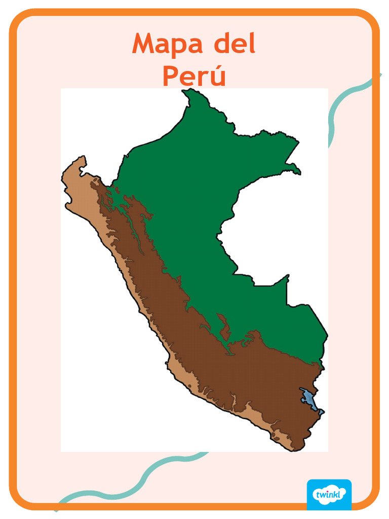 Mapa de La Costa Sierra y Selva Del Peru - Ver - 1 | PDF