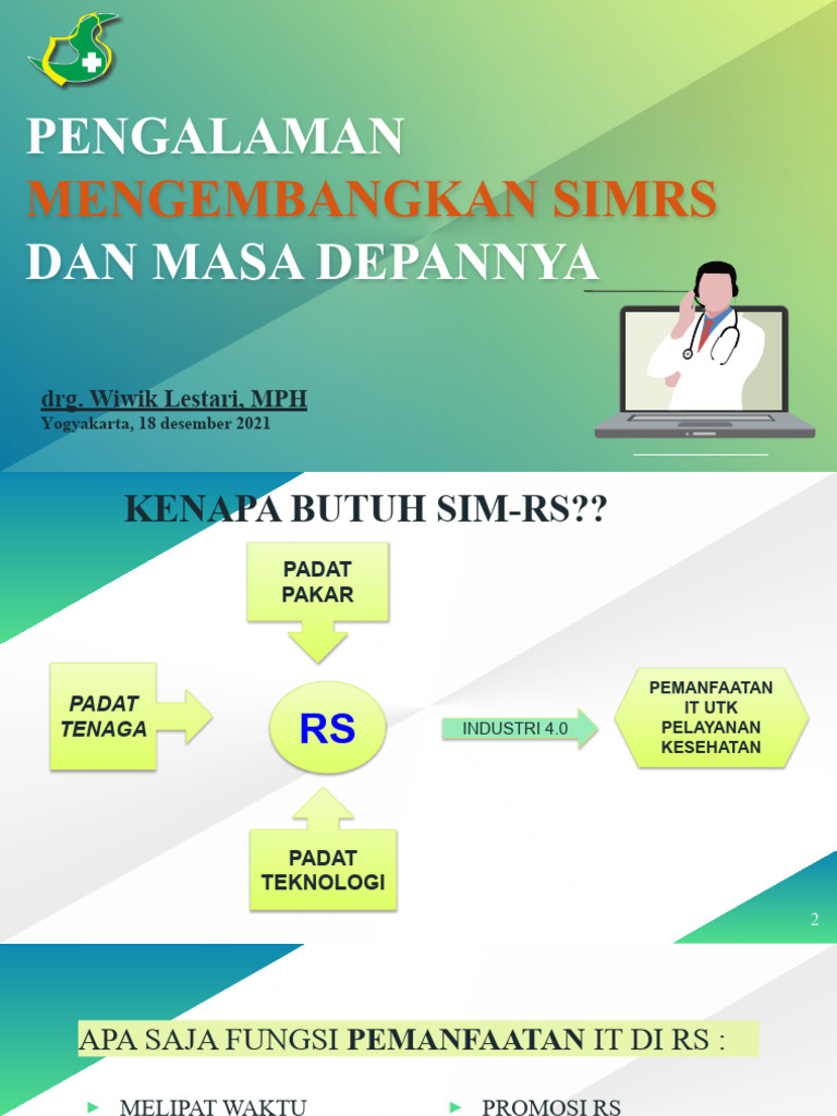SIMRS Dan Masa Depannya (Wiwik) | PDF