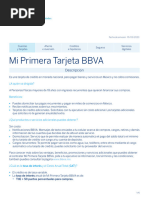 Tarjeta Azul BBVA: Beneficios y Requisitos | PDF | Tarjeta de crédito ...