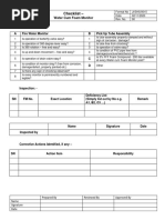 Smoke Detector Checklist | PDF | Equipment | Manufactured Goods