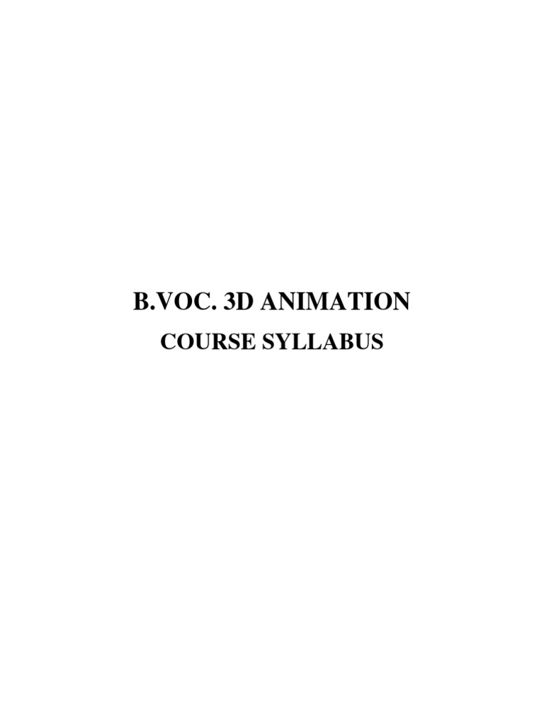 3D Animation | PDF | 3 D Computer Graphics