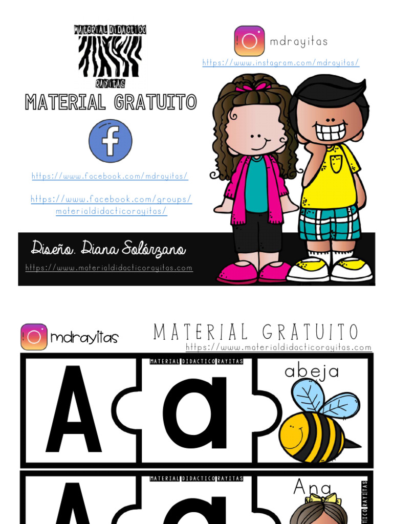 Rompecabezas de Vocales Gratuito | PDF