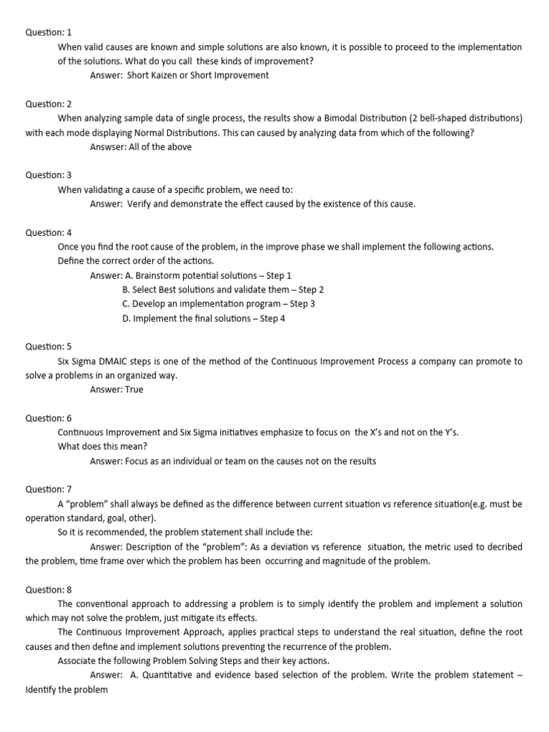 Six Sigma | PDF | Standard Deviation | Standard Score