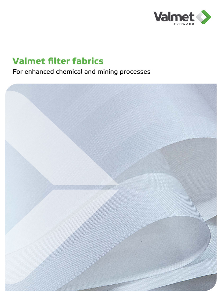 Valmet Filter Fabrics For Enhanced Chemical and Mining Processes | PDF ...