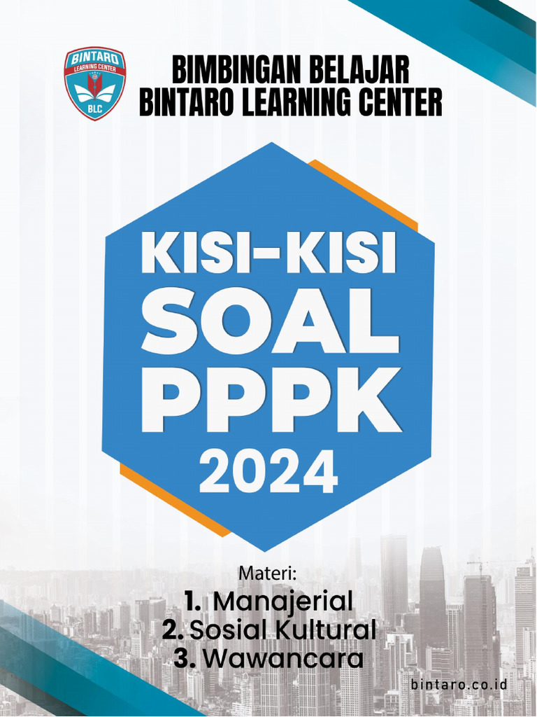 Soal Update PPPK 2024 | PDF
