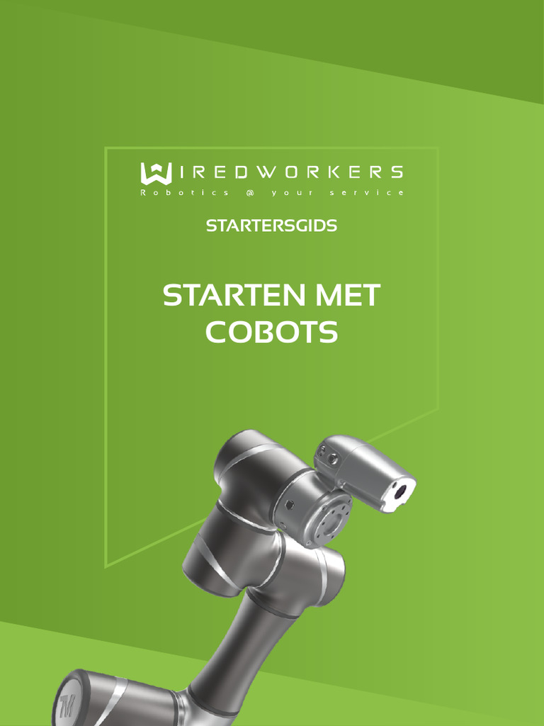 Ebook Startersgids Starten Met Cobots Paginas | PDF