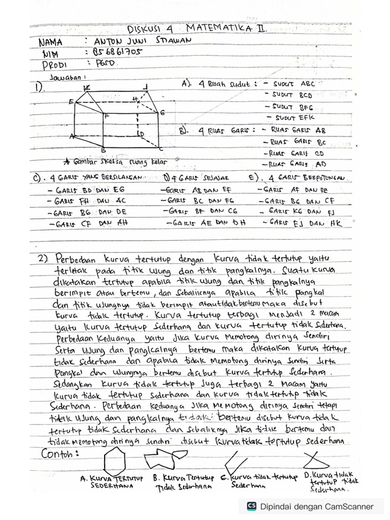 Diskusi 4 MTK-anton | PDF