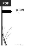 Initiation Au Logiciel RDM7 | PDF | Flexion (matériau) | Analyse numérique