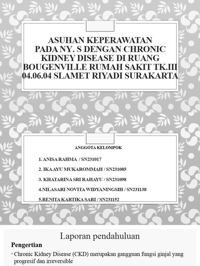 CKD KMB | PDF | Kesehatan Holistik | Sains & Matematika