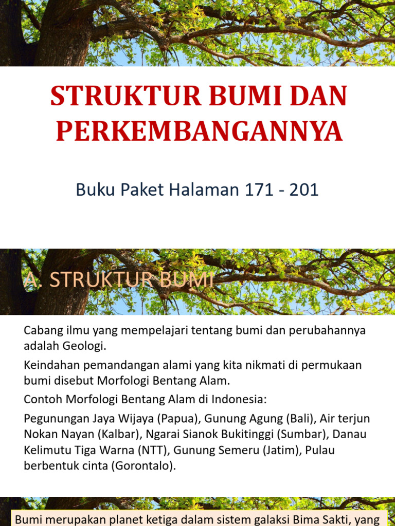Bab 6 Struktur Bumi Dan Perkembangannya | PDF | Sains & Matematika